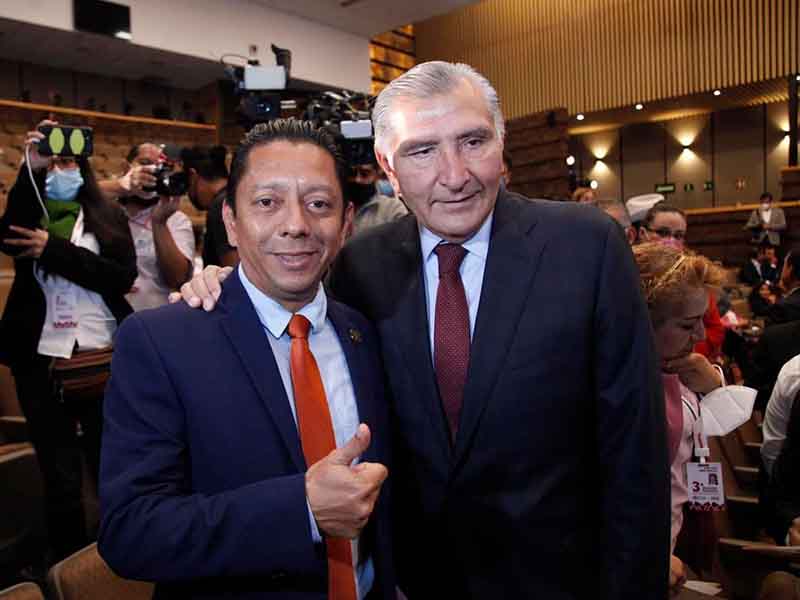 Llaven Abarca asiste a Plenaria de Morena - Diario de Chiapas