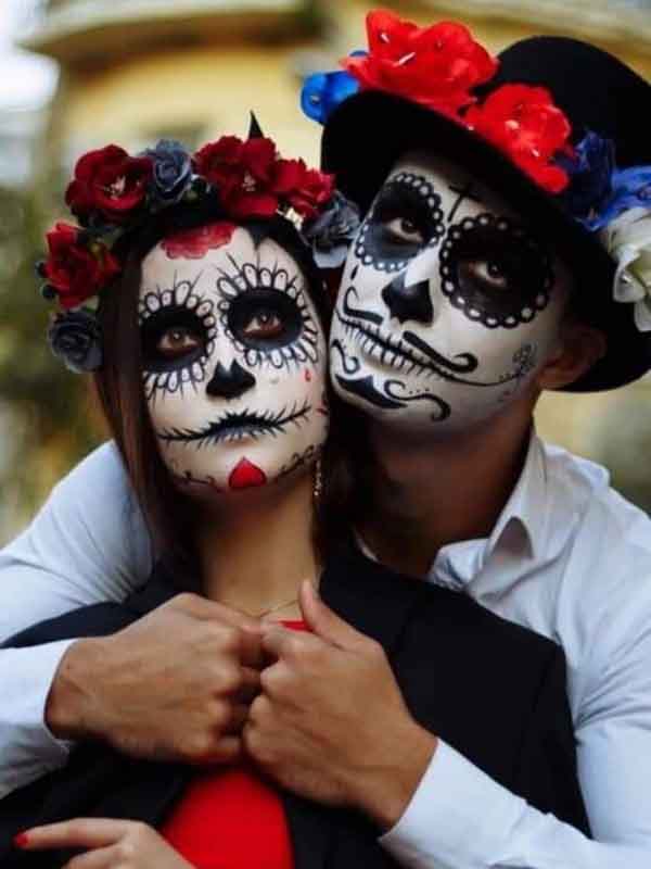 Maquillaje de catrina y catrín - Diario de Chiapas