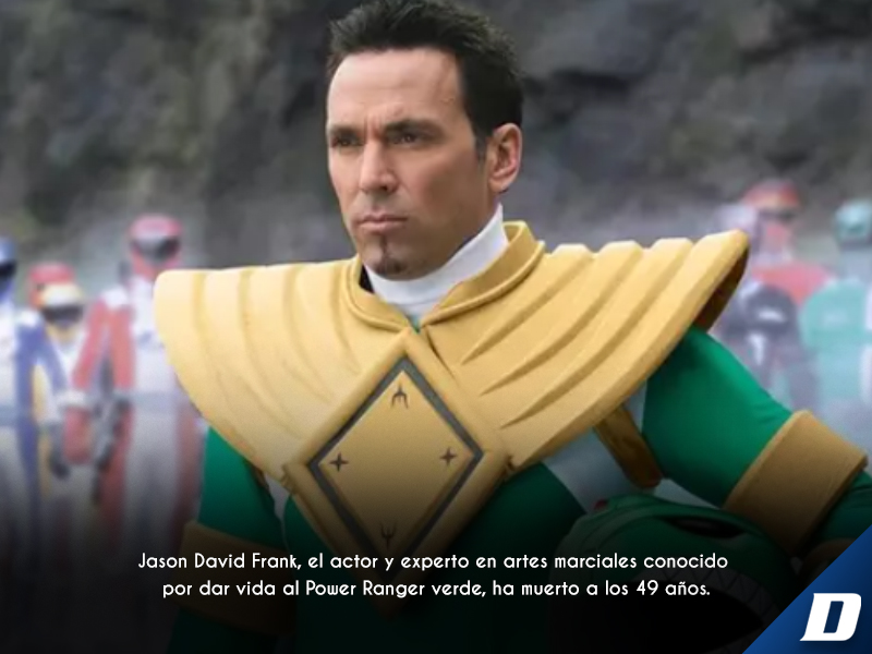 Muere Jason David Frank, el Power Ranger verde, a los 49 años - Diario ...