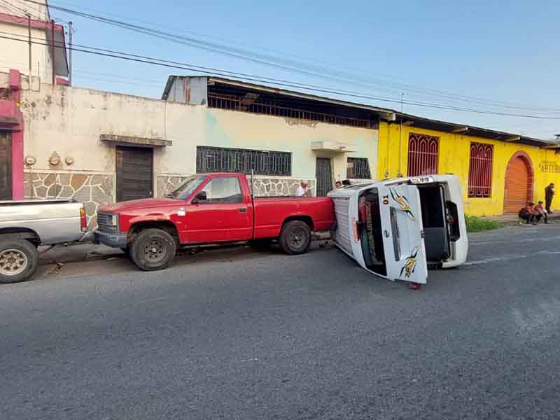 ¡Choca y vuelca! - Diario de Chiapas