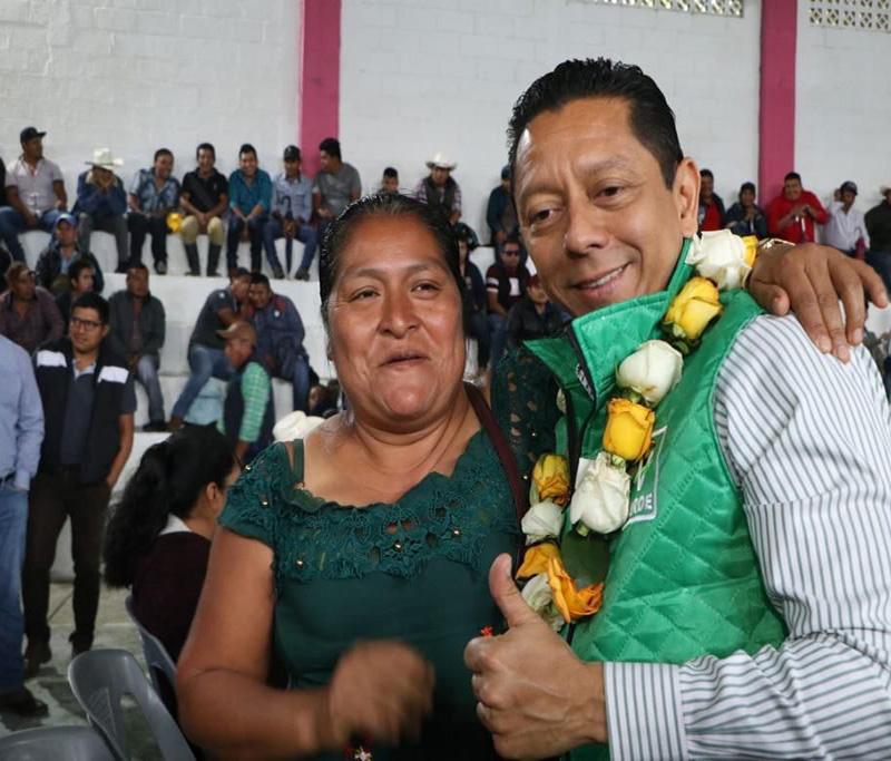 Gran recibimiento de Llaven en Amatán - Diario de Chiapas