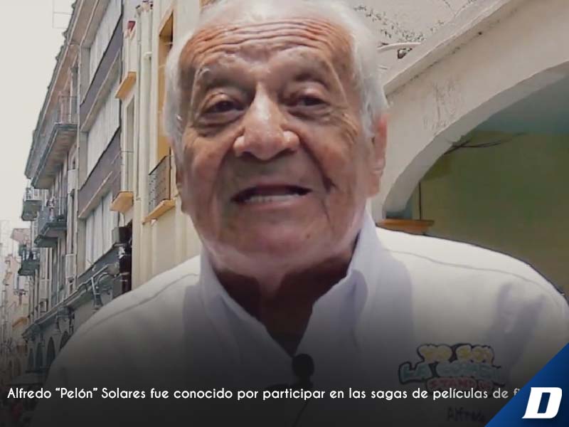 Murió el actor Alfredo “Pelón” Solares a los 89 años - Diario de Chiapas