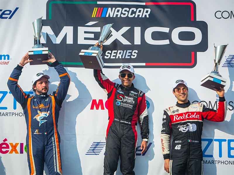Xavier Razo gana la Nascar - Diario de Chiapas