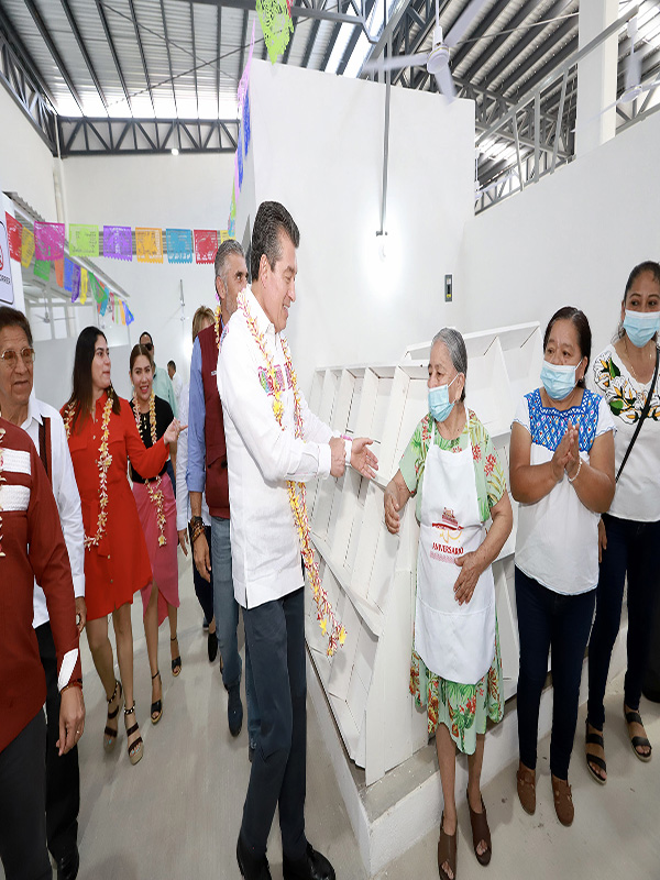 Rutilio inaugura mercado - Diario de Chiapas