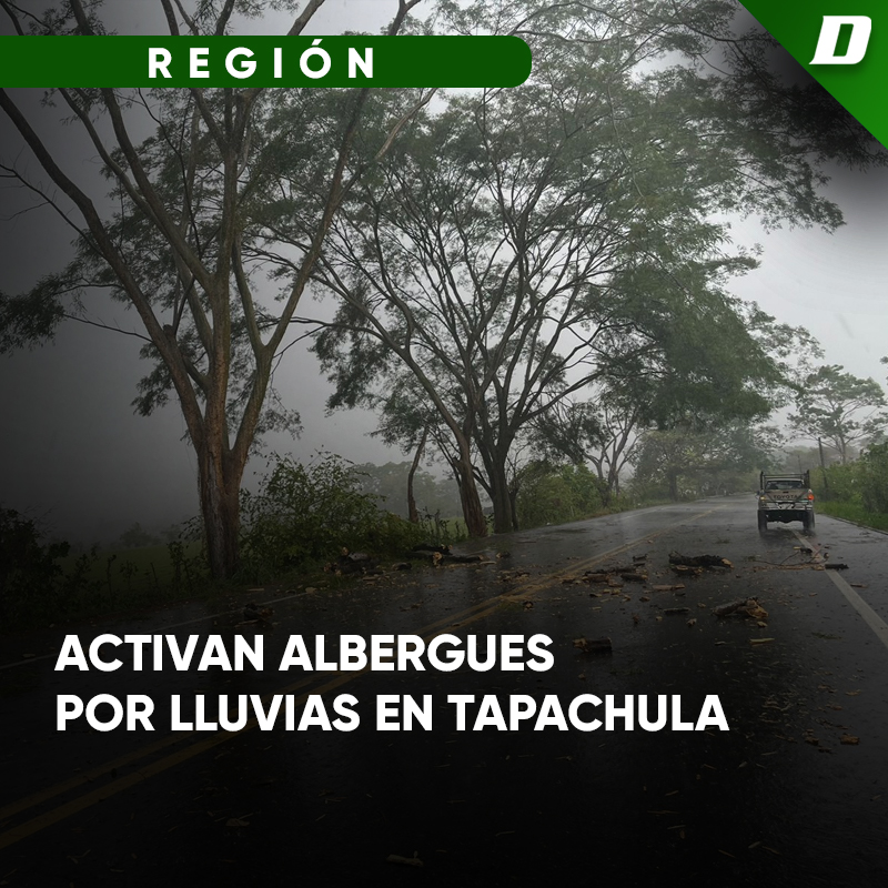 Activan albergues por lluvias en Tapachula - Diario de Chiapas
