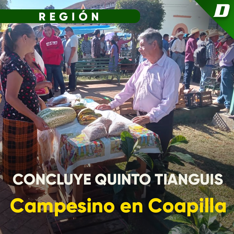 Concluye Quinto Tianguis Campesino en Coapilla - Diario de Chiapas