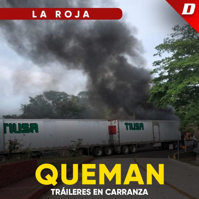 Queman tráileres en Carranza - Diario de Chiapas