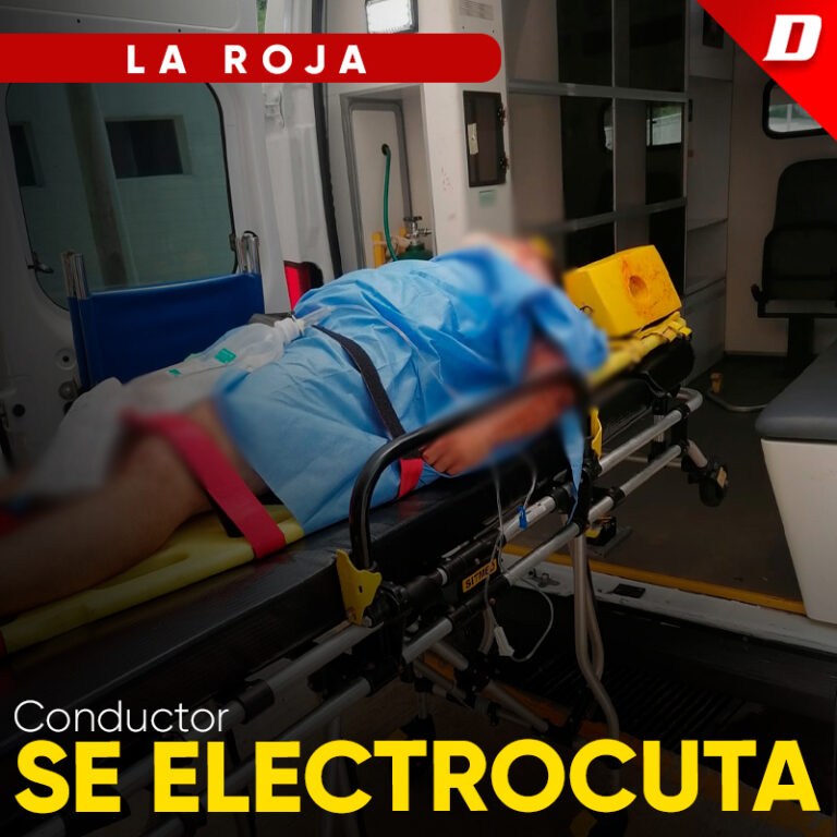 Conductor se electrocuta - Diario de Chiapas