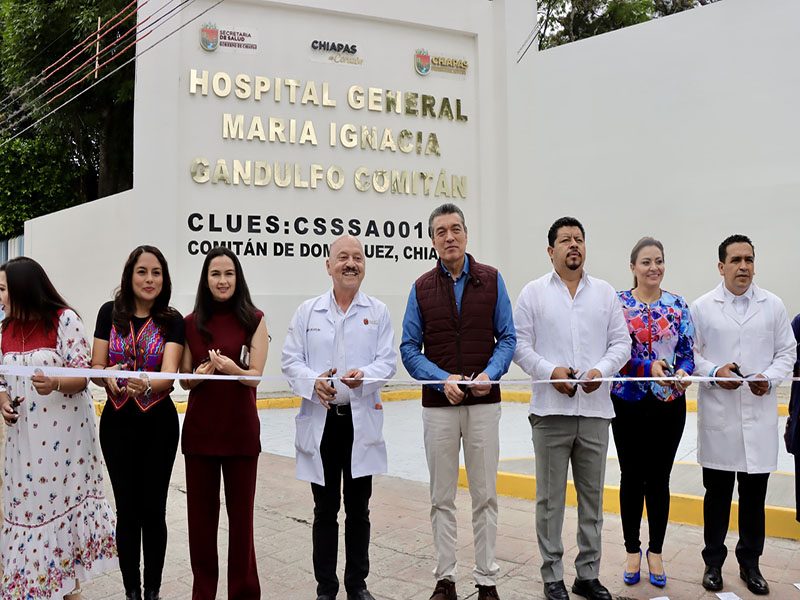 Inaugura Rutilio reconversión del Hospital “María Ignacia Gandulfo ...