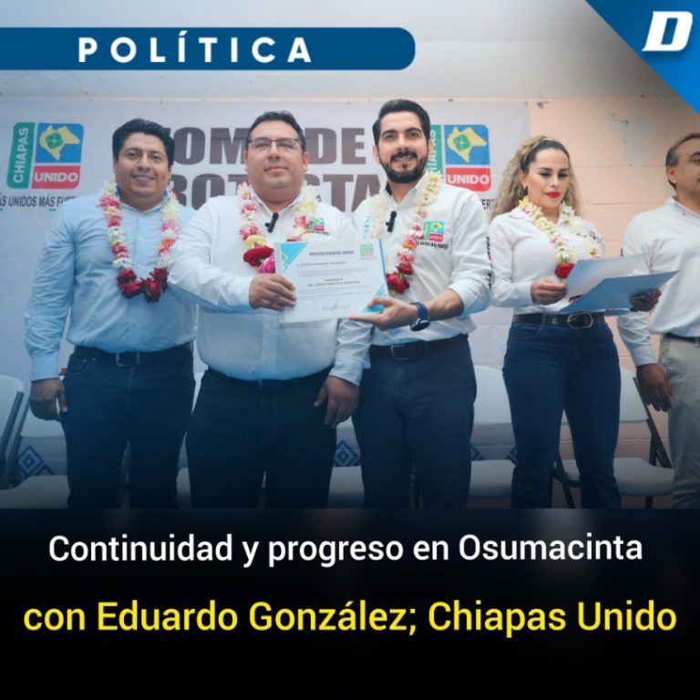 Continuidad y progreso en Osumacinta con Eduardo González; Chiapas ...