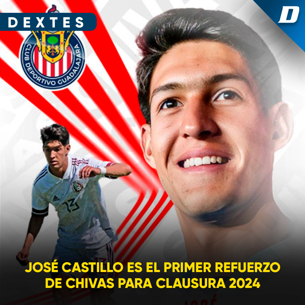 José Castillo es el primer refuerzo de Chivas para Clausura 2024 - Diario de Chiapas
