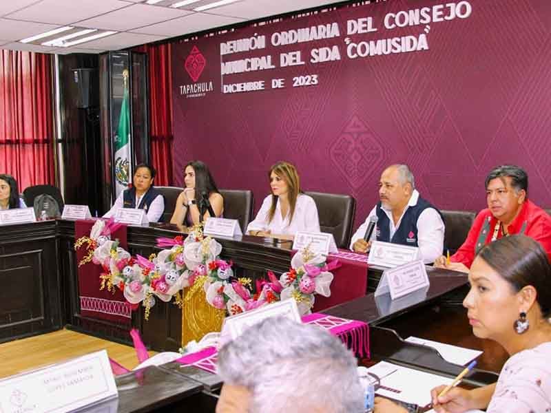 Reunión del COMUSIDA - Diario de Chiapas