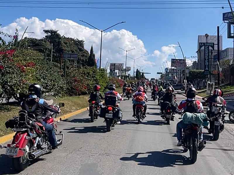 Realizan Rodada ‘Biker’ - Diario de Chiapas