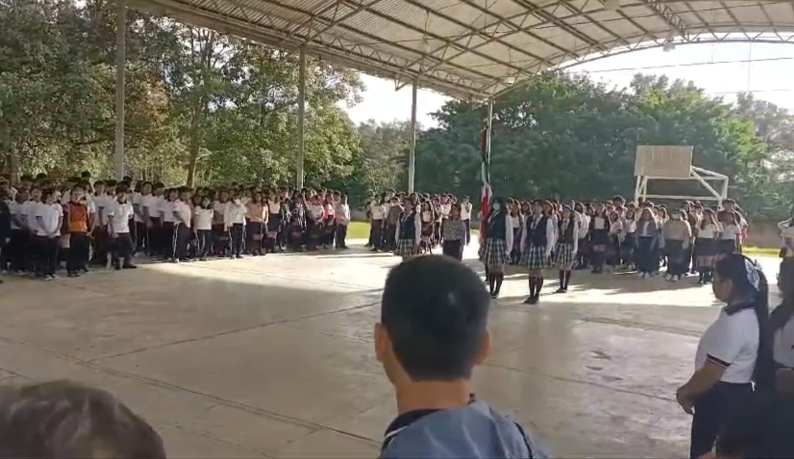 Inicia clases Cobach 07 Palenque - Diario de Chiapas