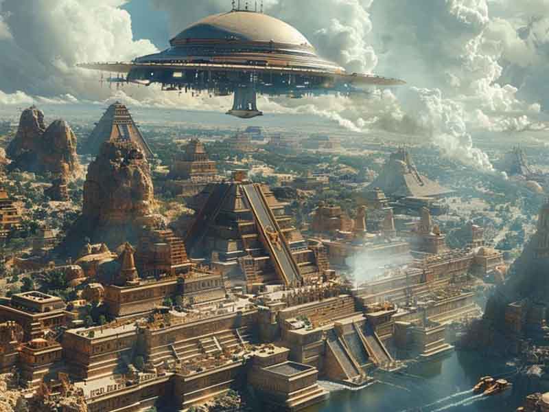 IA visualiza a los aztecas en el 2100 sin la conquista - Diario de Chiapas