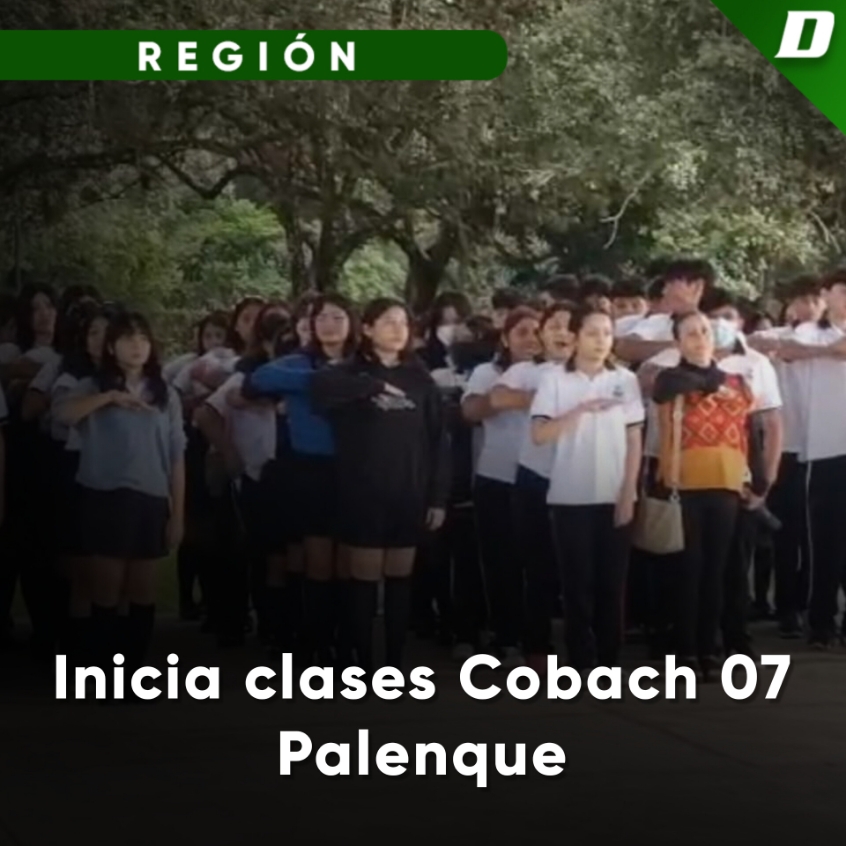 Inicia clases Cobach 07 Palenque - Diario de Chiapas