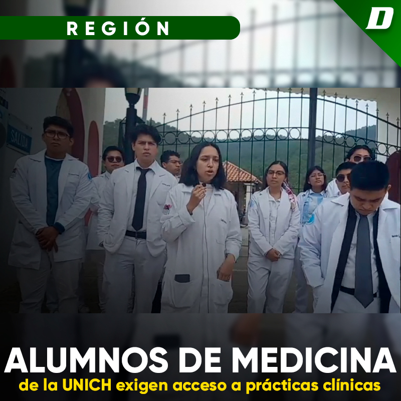 Alumnos de medicina de la UNICH exigen acceso a prácticas clínicas ...