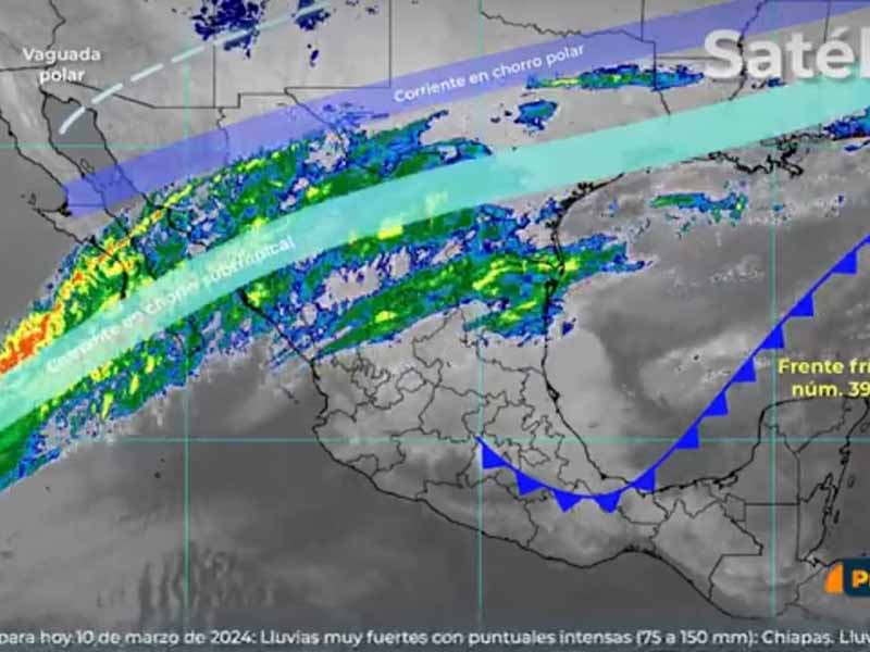 Cambia el clima; lluvia y frío en las próximas horas - Diario de Chiapas