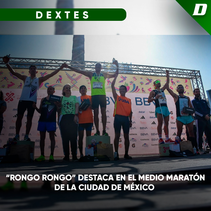 “Rongo Rongo” destaca en el Medio Maratón de la Ciudad de México ...