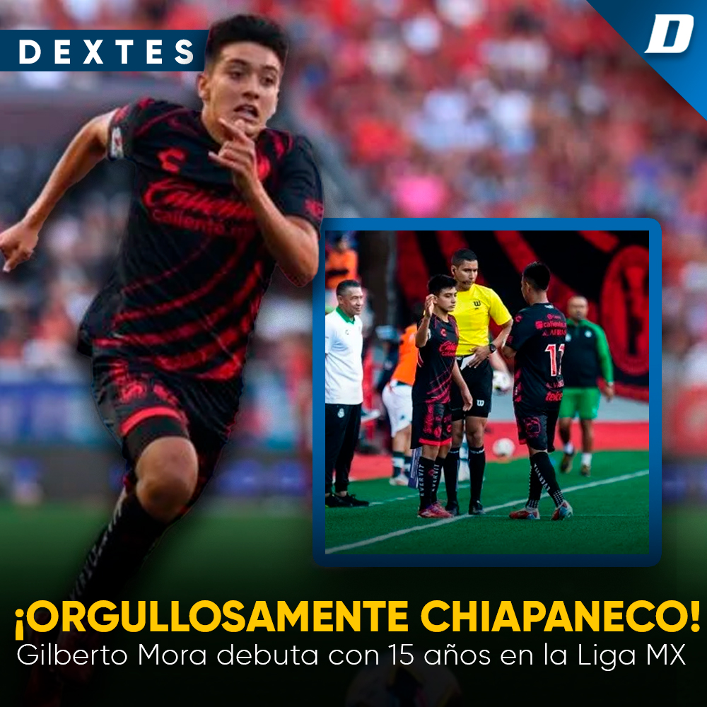 ¿Quién es Gilberto Mora? El joven que con 15 años debutó en la Liga MX - Diario de Chiapas