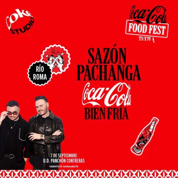El Food Fest de Coca-Cola en México es un evento que combina música ...