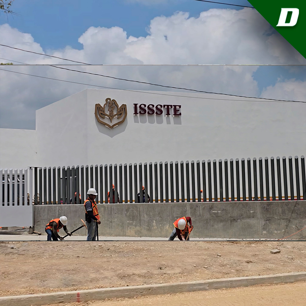 Clínica hospital del ISSSTE a un 90% de avance en su construcción - Diario de Chiapas