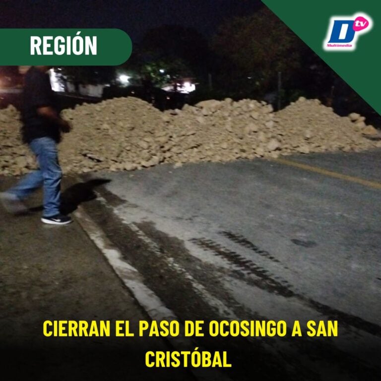 Cierran el paso de Ocosingo a San Cristóbal - Diario de Chiapas