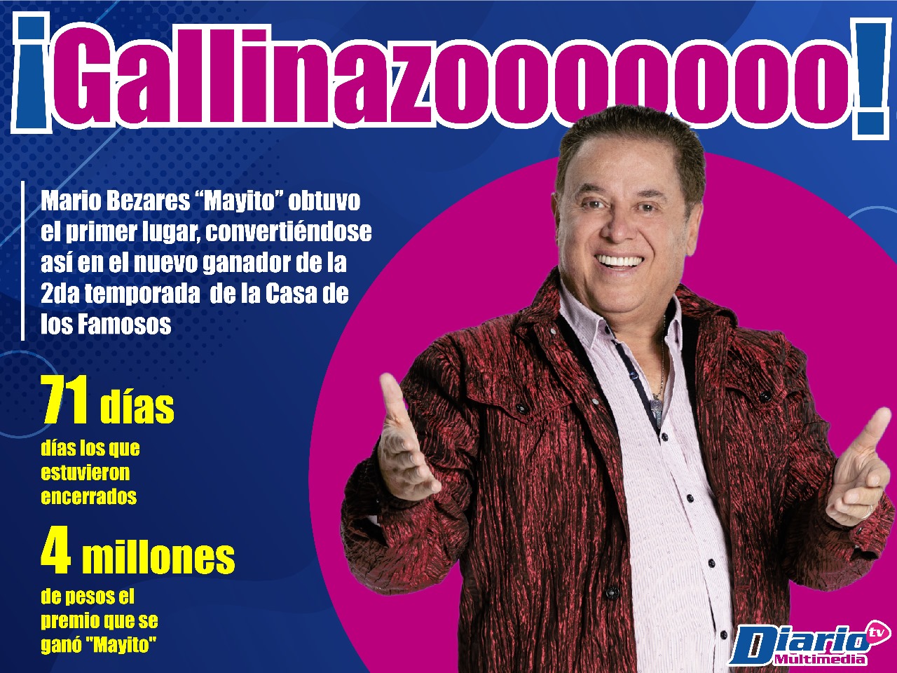 ¡"Mayo, Mayito, Mayititito" Ganador de La Casa de los Famosos 2 ...