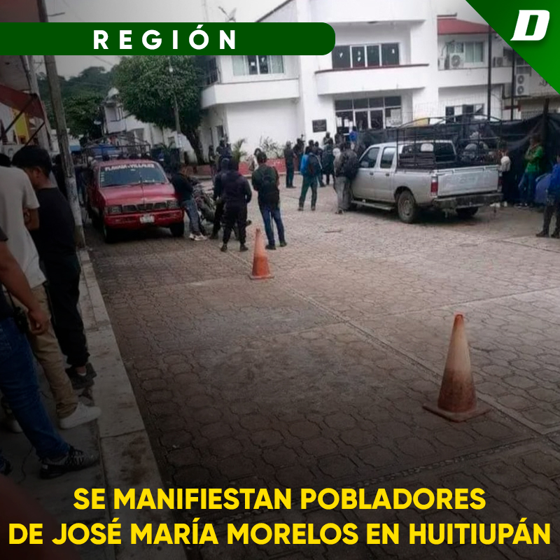 Se manifiestan pobladores de José María Morelos en Huitiupán - Diario ...
