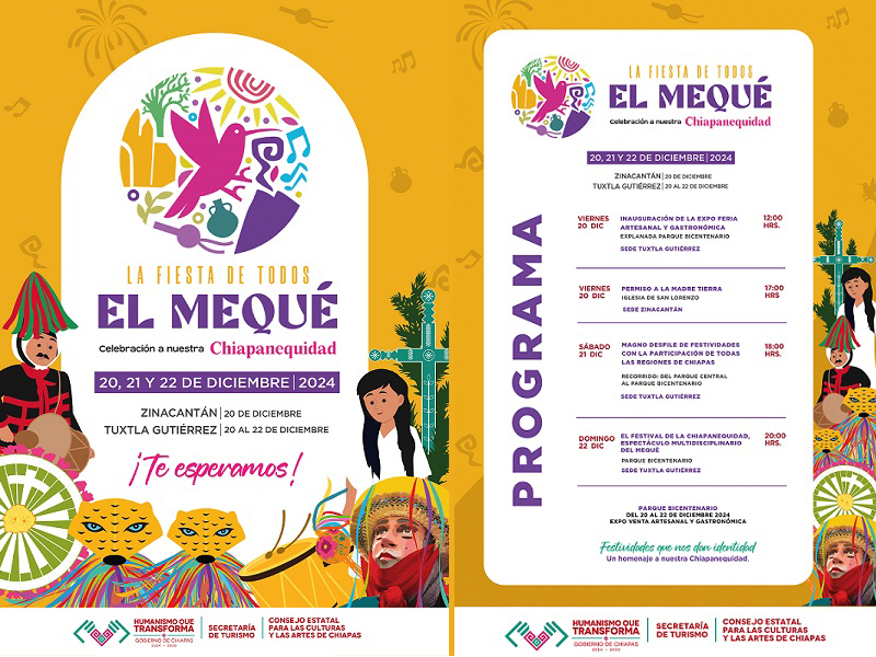 Celebran festival “El Mequé” - Diario de Chiapas