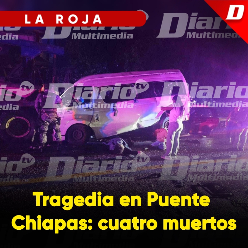 Tragedia en Puente Chiapas: cuatro muertos - Diario de Chiapas