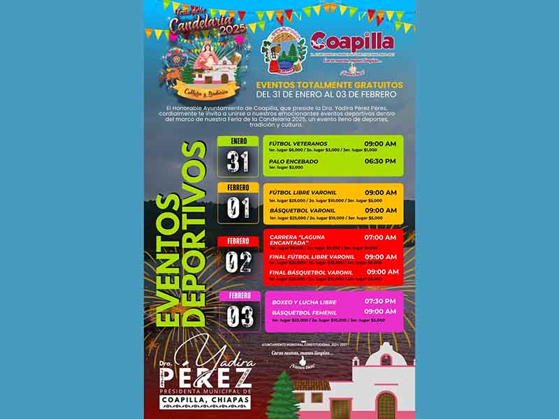 Lista la Fiesta Grande de Coapilla - Diario de Chiapas