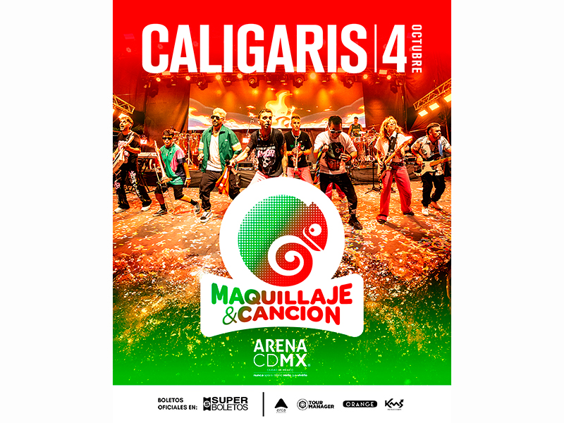 LOS CALIGARIS LLEGAN POR PRIMERA VEZ A LA ARENA CIUDAD DE MÉXICO ...