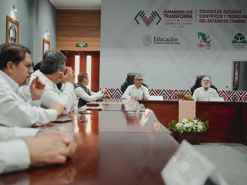 Cecytech y UT Selva consolidan alianza - Diario de Chiapas