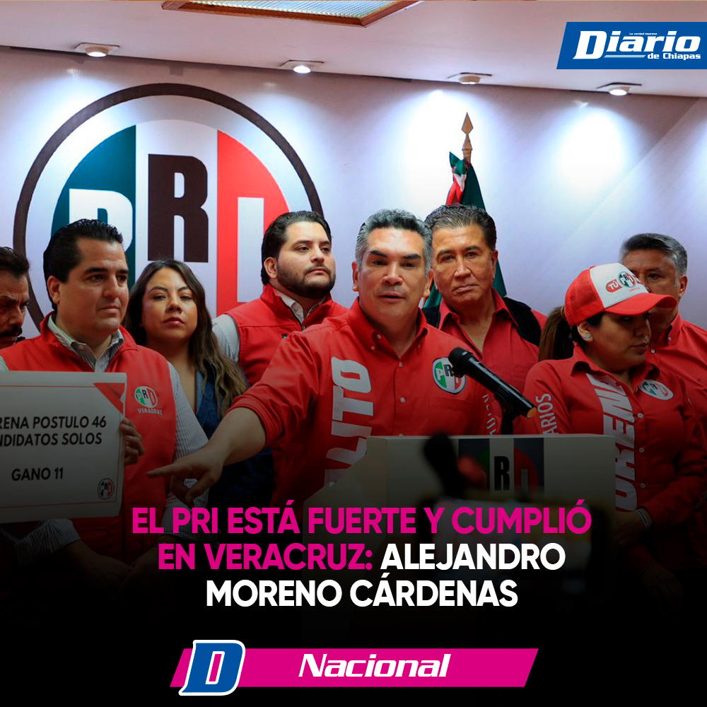 EL PRI ESTÁ FUERTE Y CUMPLIÓ EN VERACRUZ: ALEJANDRO MORENO CÁRDENAS ...