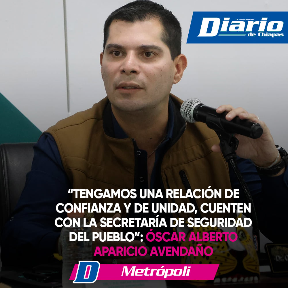 “Tengamos una relación de confianza y de unidad, cuenten con la ...