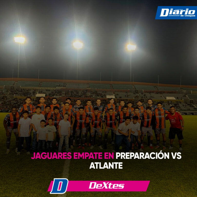 Jaguares empate en preparación vs Atlante - Diario de Chiapas
