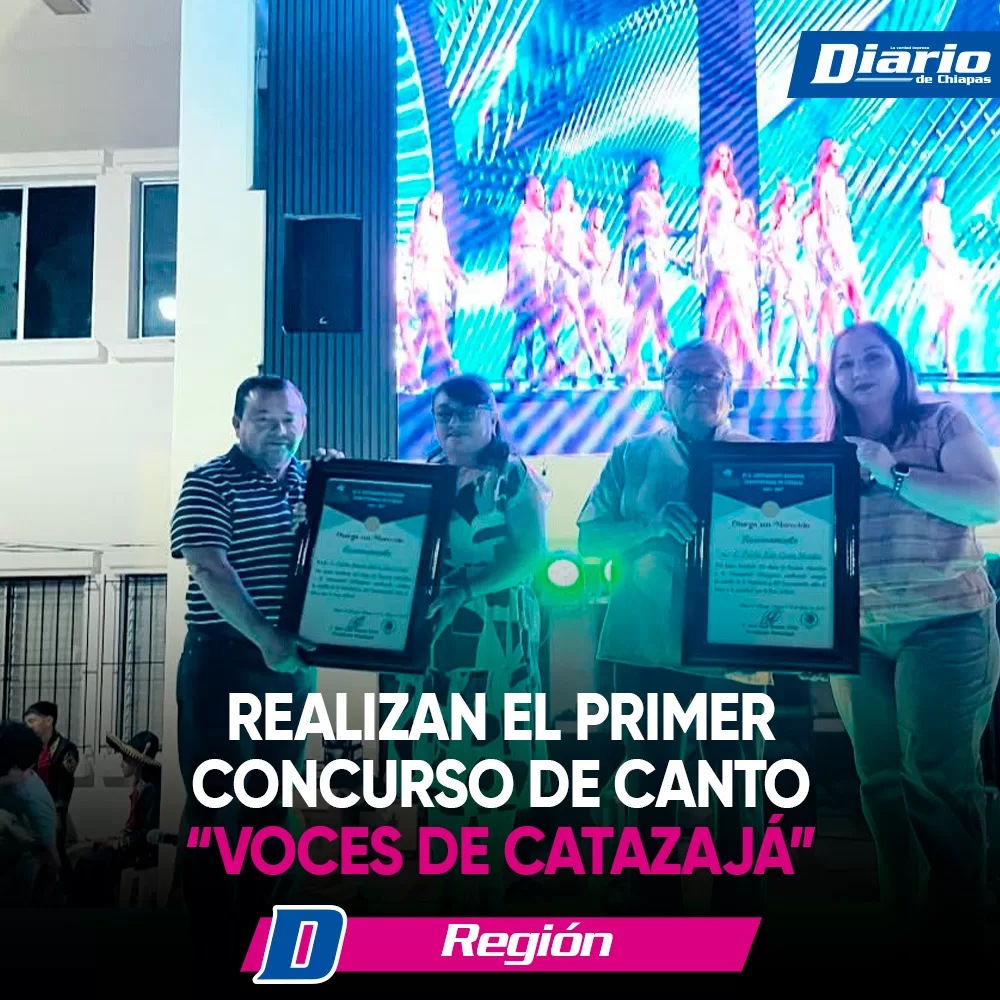 Realizan el primer concurso de canto “Voces de Catazajá” - Diario de ...
