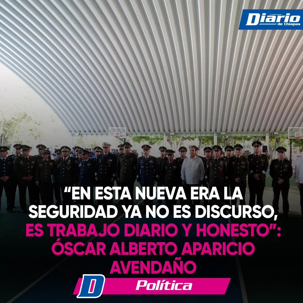 “En esta Nueva ERA la seguridad ya no es discurso, es trabajo diario y ...