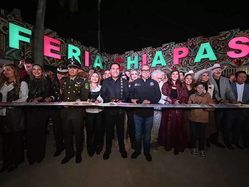Lució magna y pletórica la gran inauguración de la Feria Chiapas 2025 ...